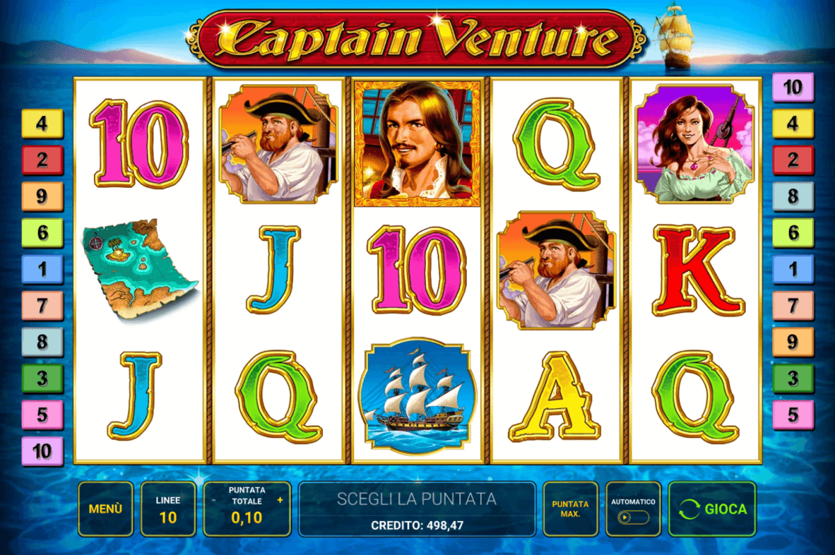 Captain Venture Slot Demo Gratis