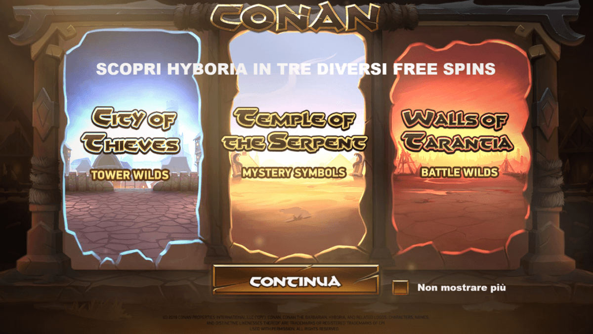 Conan Slot Machine Demo Gratis