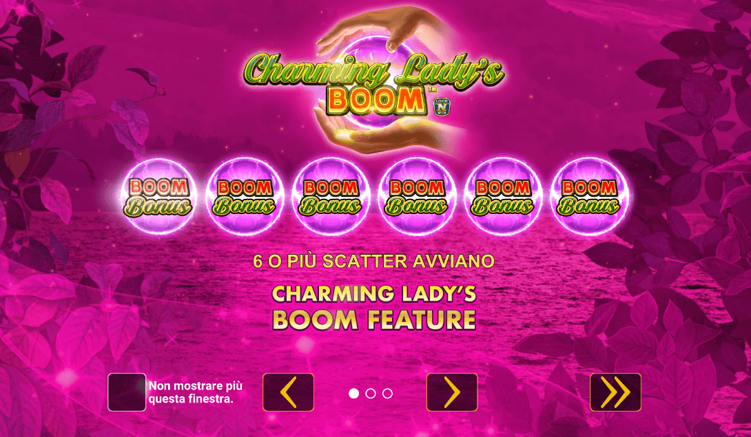 Charming Lady’s Boom - Demo gratis con jackpot e Boom Bonus